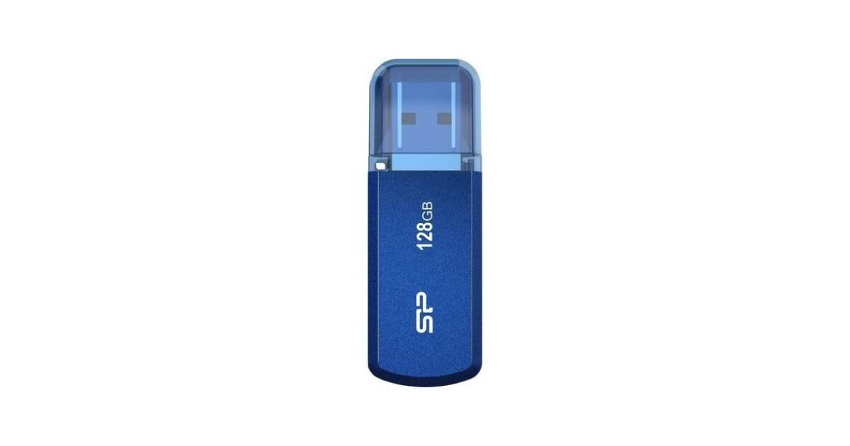 Silicon Power 128GB Helios 202 USB3.2 Kék SP128GBUF3202V1B | Pepita.hu