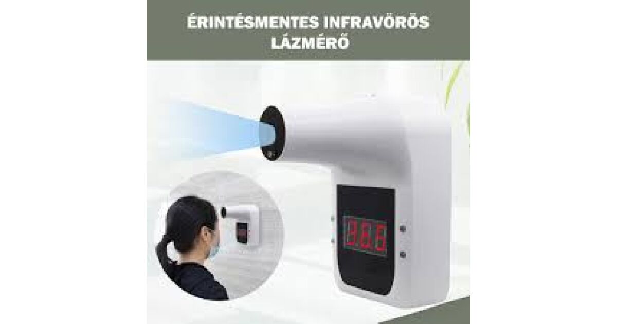 Automata lázmérő állványra, falra szerelhető - beléptető intelligens ...