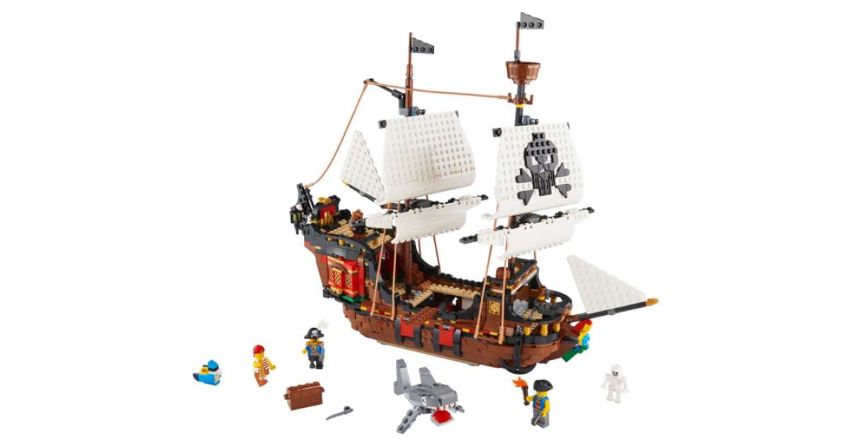 LEGO® Creator építőkészlet, Kalózhajó, 1260 részes | Pepita.hu