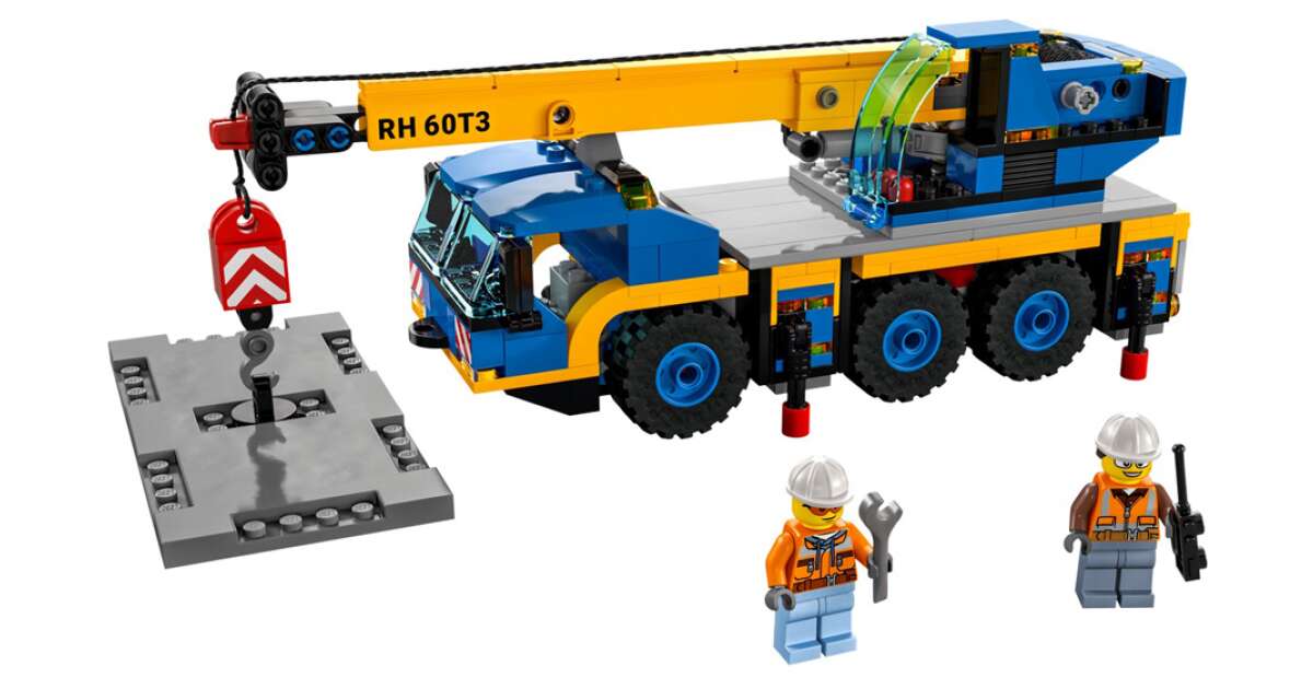 LEGO® City építőkészlet, Mobil daru, 340 részes | Pepita.hu