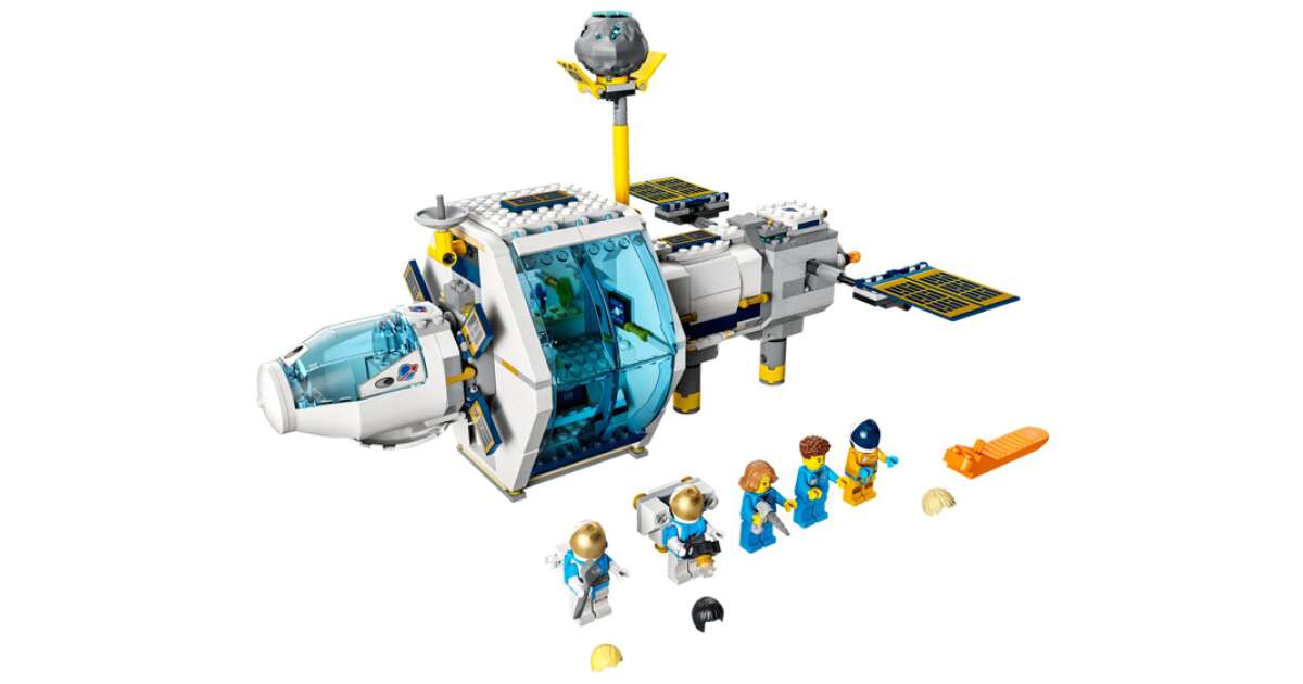 LEGO® City építőkészlet, Hold-űrállomás, 500 elem | Pepita.hu