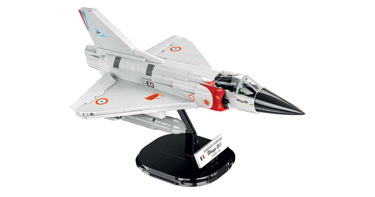 Cobi Mirage IIIC építőkészlet, Repülőgép gyűjtemény, 5826, 436 részes ...