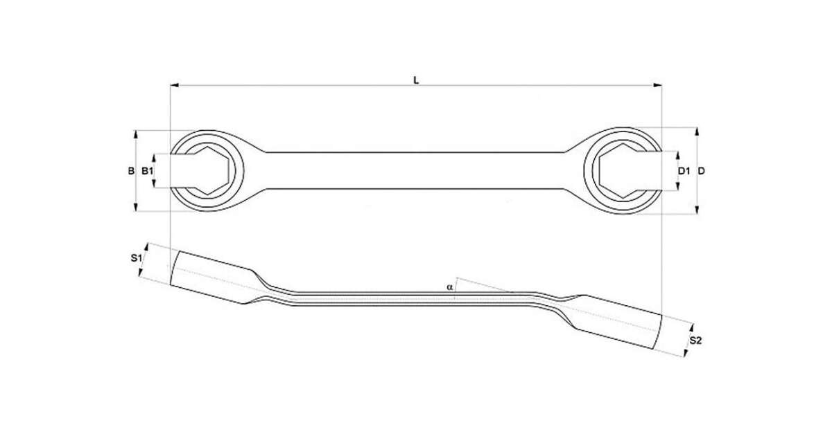 YATO Cheie stea - Combinată - 14x15 mm - CrV | Pepita.com