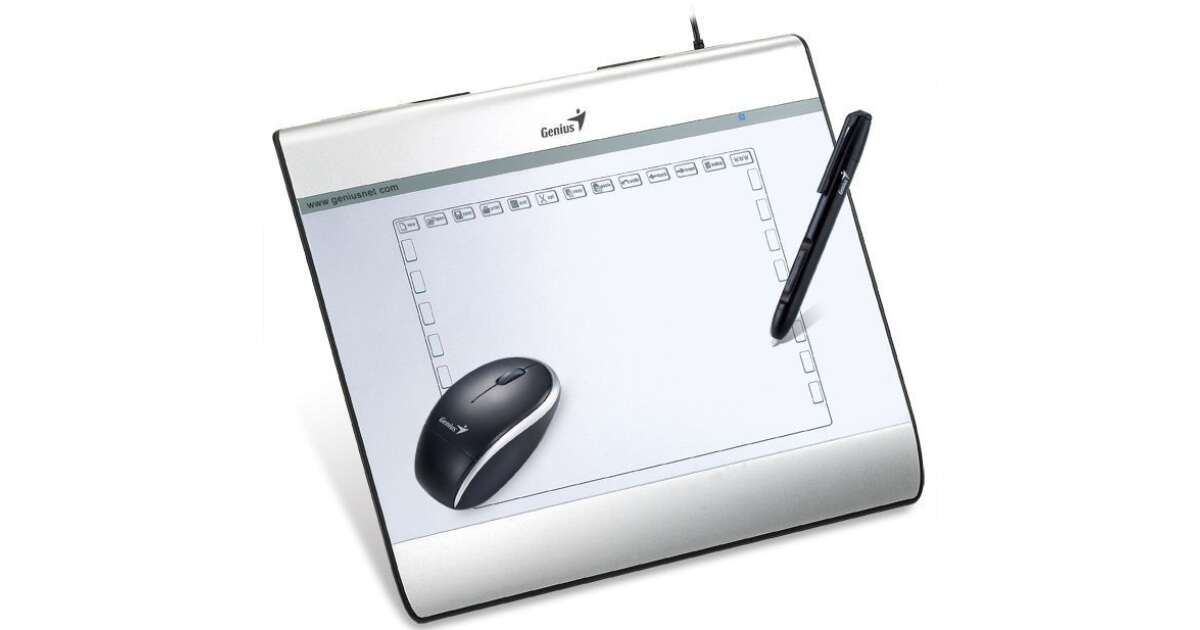 Genius Mouse Pen i608X digitalizáló tábla | Pepita.hu