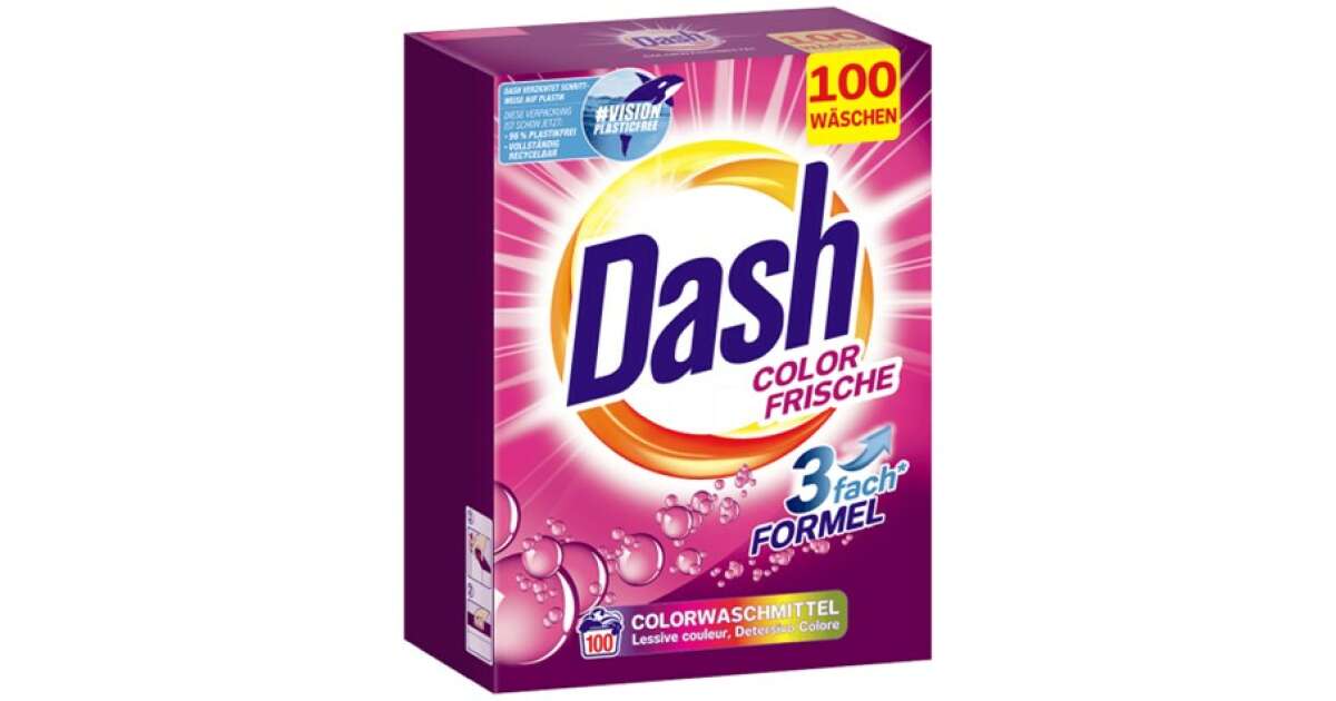 Dash ALPEN FRISCHE + COLOR FRISCHE MIX mosópor 2x 100 mosás 2x 6 kg | Pepita.hu