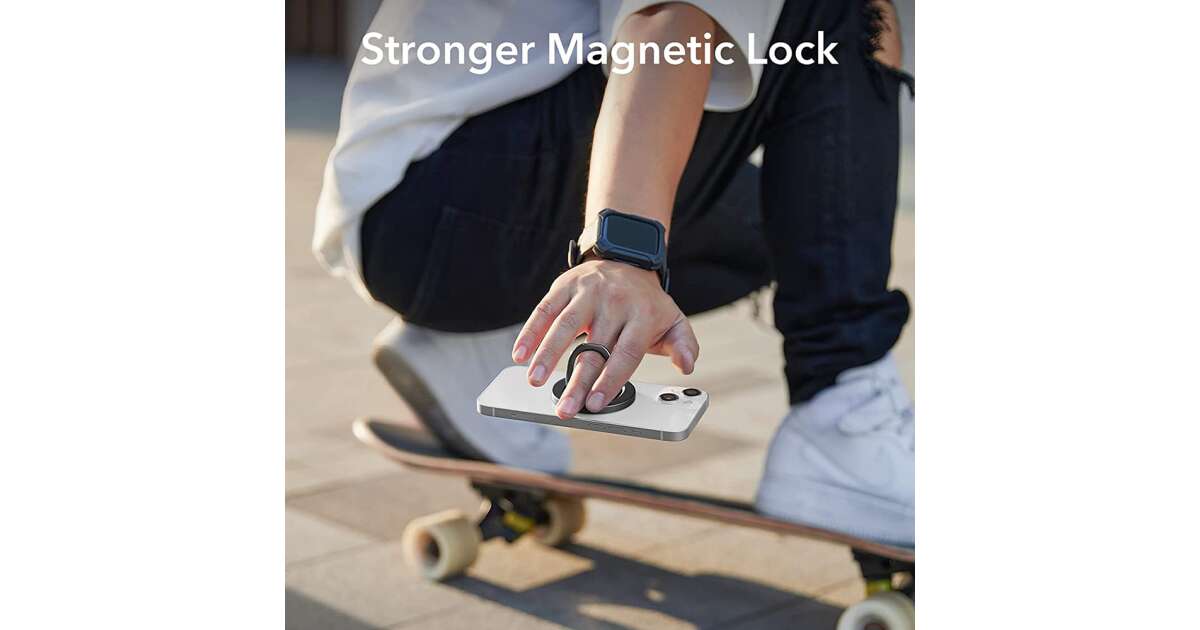 Stand ESR HaloLock Ring for smartphone (black) | Pepita.hu