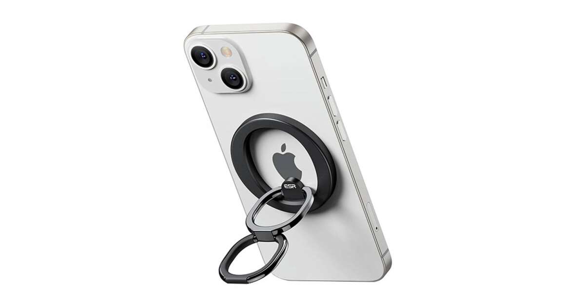 Stand ESR HaloLock Ring for smartphone (black) | Pepita.com