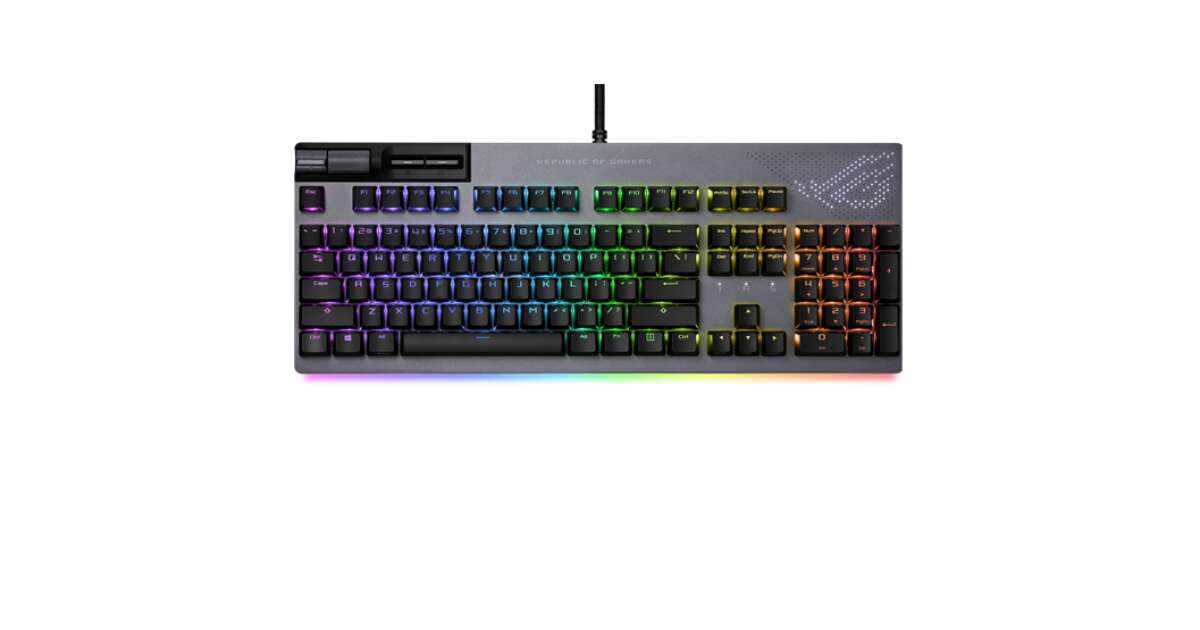 BILL ASUS ROG Strix Flare II Animate USB billentyűzet - HU /piros ...