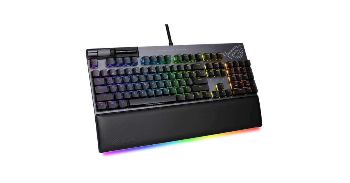 BILL ASUS ROG Strix Flare II Animate USB billentyűzet - HU /piros ...