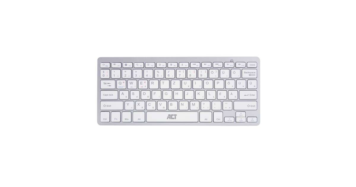 ACT AC5610 Portable Bluetooth Keyboard White HU | Pepita.hu