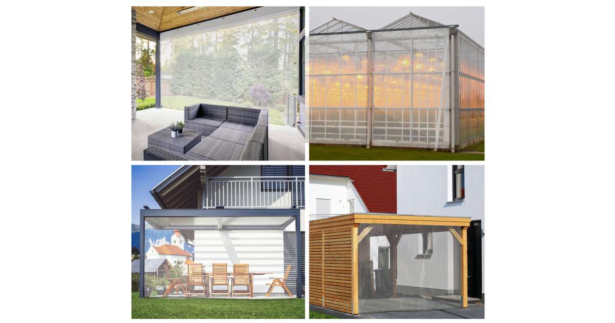 Átlátszó PVC ponyva - 244x610 cm | Pepita.hu