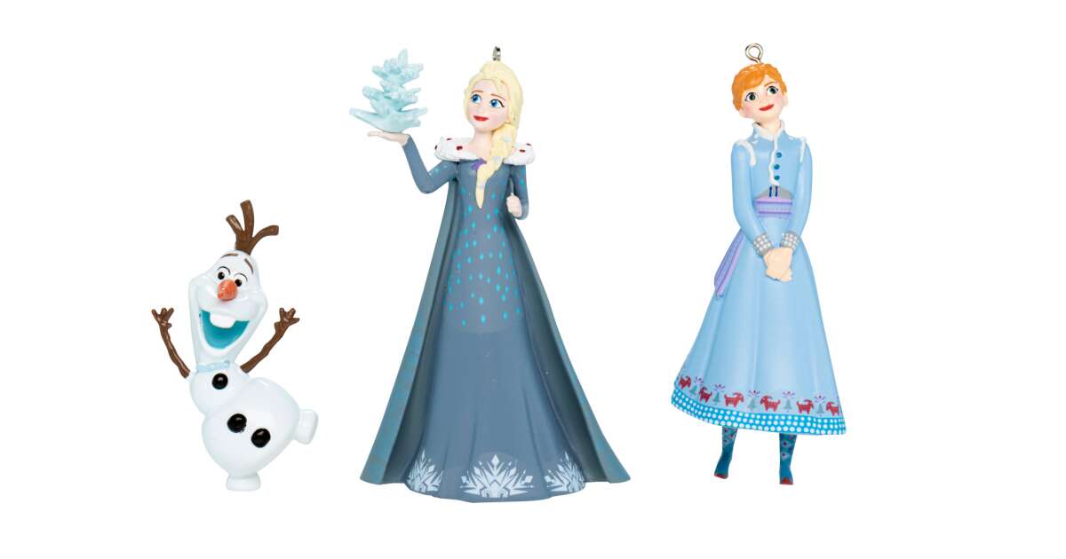 Olaf fa dísz, Disney, 5 cm, kék - Frozen 2 | Pepita.hu