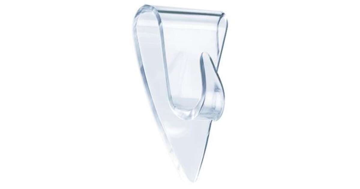 TESA Plastic hanger with adhesive strip, small size, TESA Powerstrips ...