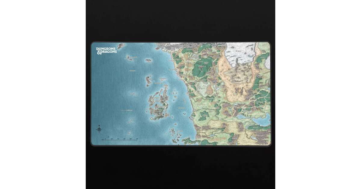 Vélemények: KONIX Faerun Map XXL Dungeons & Dragons Egérpad KX-DND-XXL ...