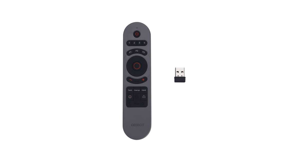 Obsbot Tiny Smart Remote 2 Távirányító Szürke ORB-2209-CT | Pepita.hu
