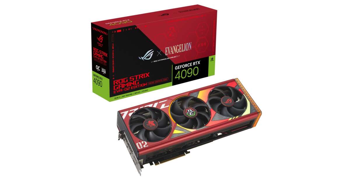 Asus ROG-STRIX-RTX4090-O24G-EVA-02-EDITION ROG-STRIX-RTX4090-O24G-EVA ...