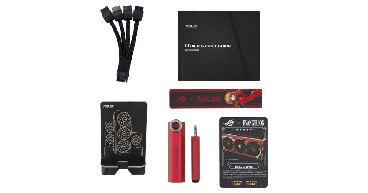 Asus ROG-STRIX-RTX4090-O24G-EVA-02-EDITION ROG-STRIX-RTX4090-O24G-EVA ...