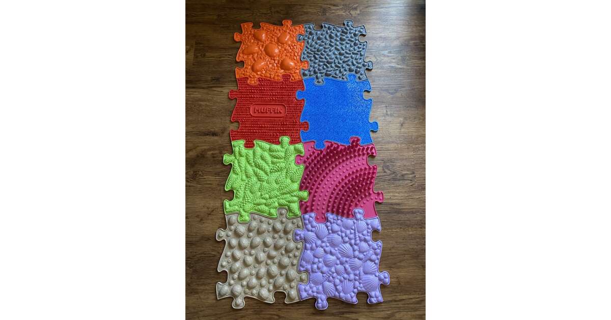 Muffik Szenzoros ortopédiai szőnyeg: alapszett szett 8 db-os | Pepita.hu