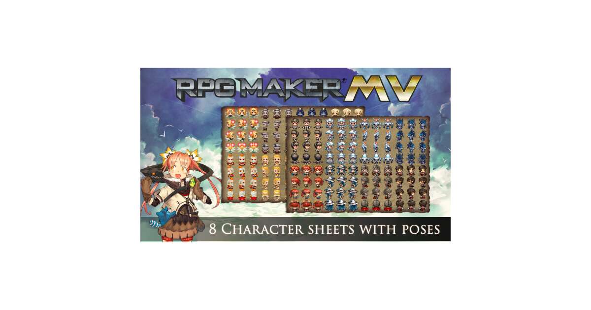 RPG Maker MV - Cover Art Characters Pack DLC (PC - Steam elektronikus ...