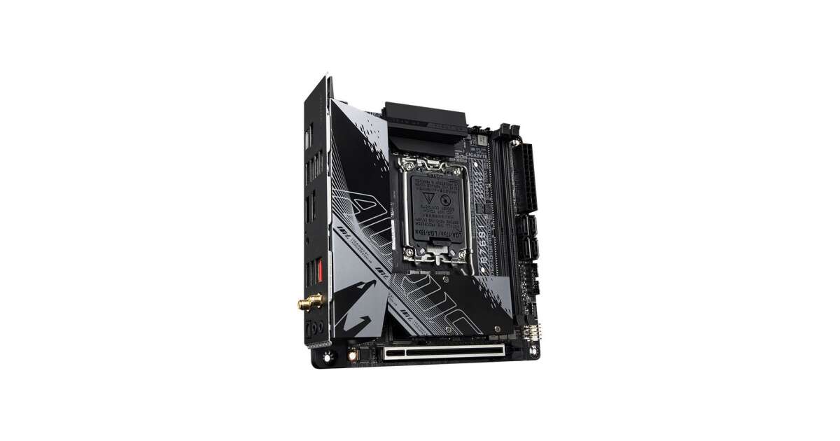 AORUS B760I PRO DDR4 - 1.0 - motherboard - mini ITX - LGA1700 Socket - B760 (B760I AORUS PRO ...