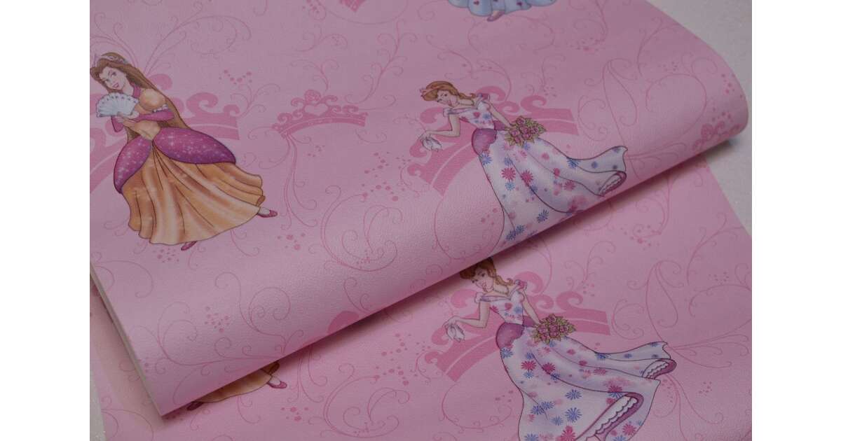 Tapet hartie Printese roz | Pepita.com