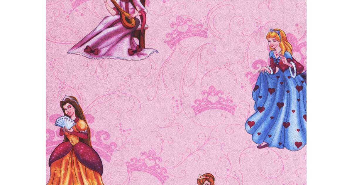 Tapet hartie Printese roz | Pepita.com