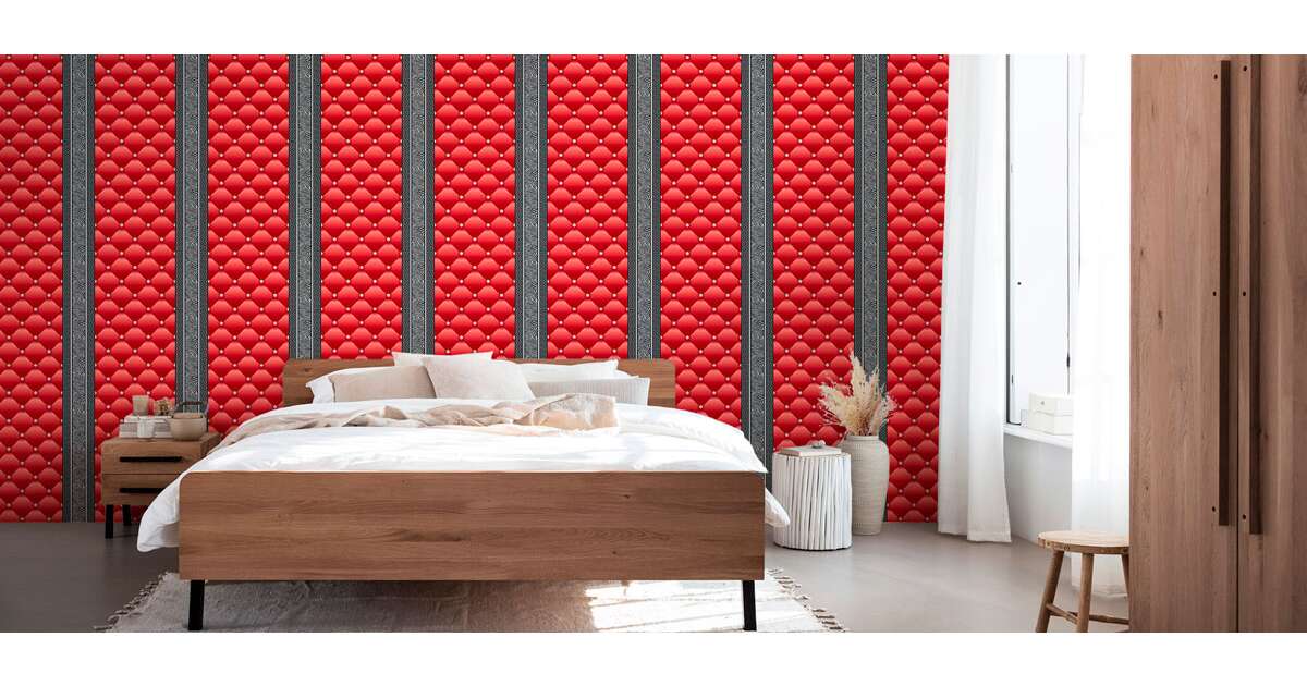 Tapet hartie Eileen 3D 2 rosu | Pepita.com