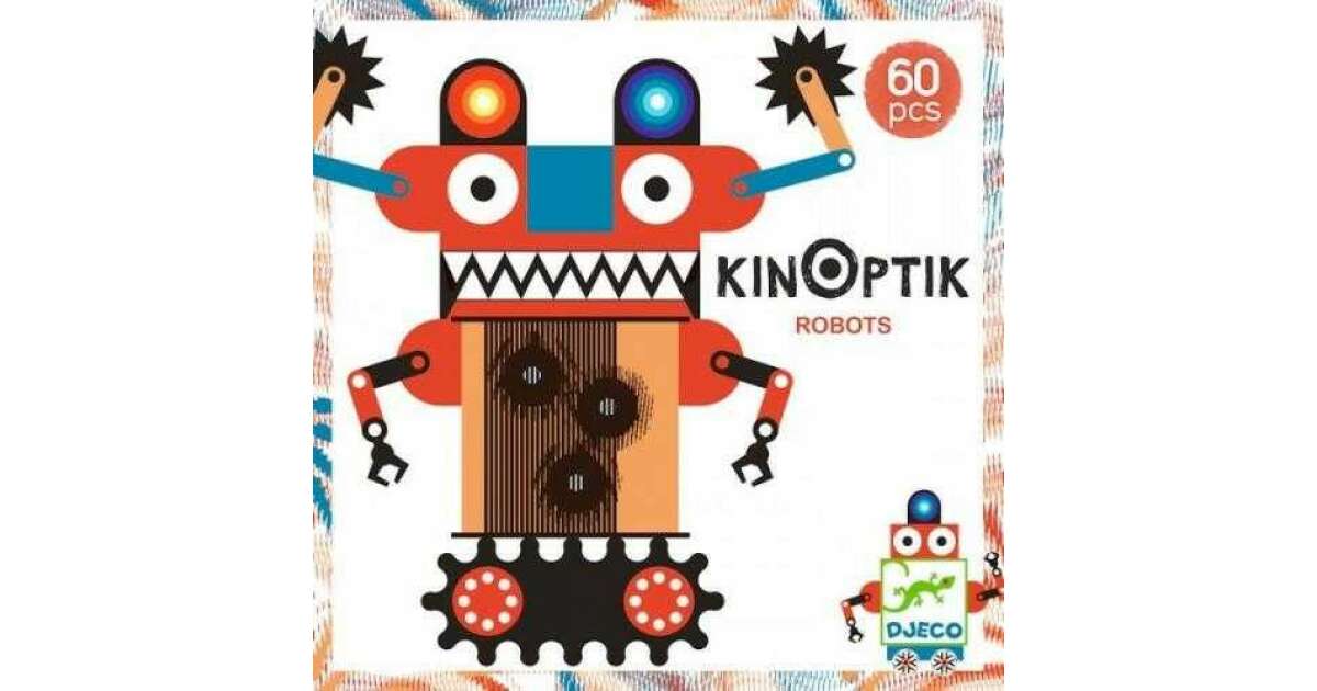 Djeco Kinoptik - Roboti - Joc Educativ si interactiv pentru copii ...