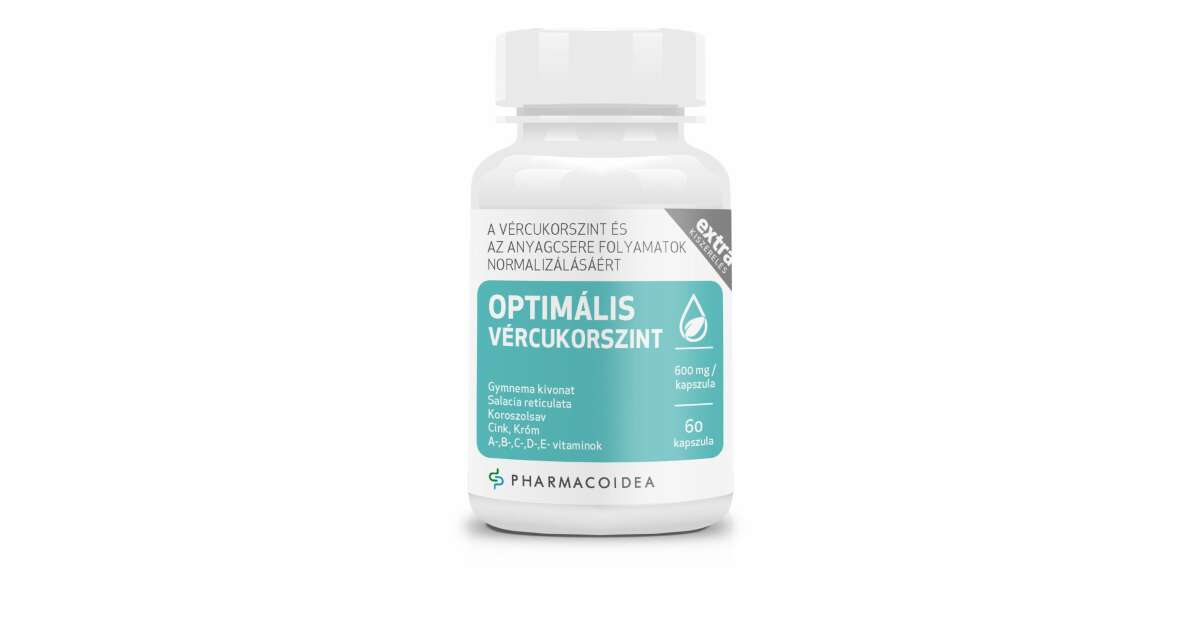 Pharmacoidea Optimális Vércukorszint Extra 60db | Pepita.hu