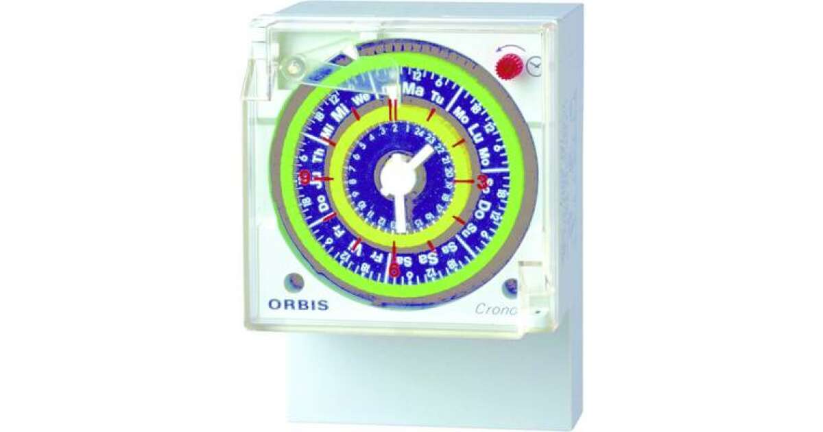 ORBIS Zeitschalttechnik CRONO QRD 230 V Felszerelhető időkapcsoló óra ...