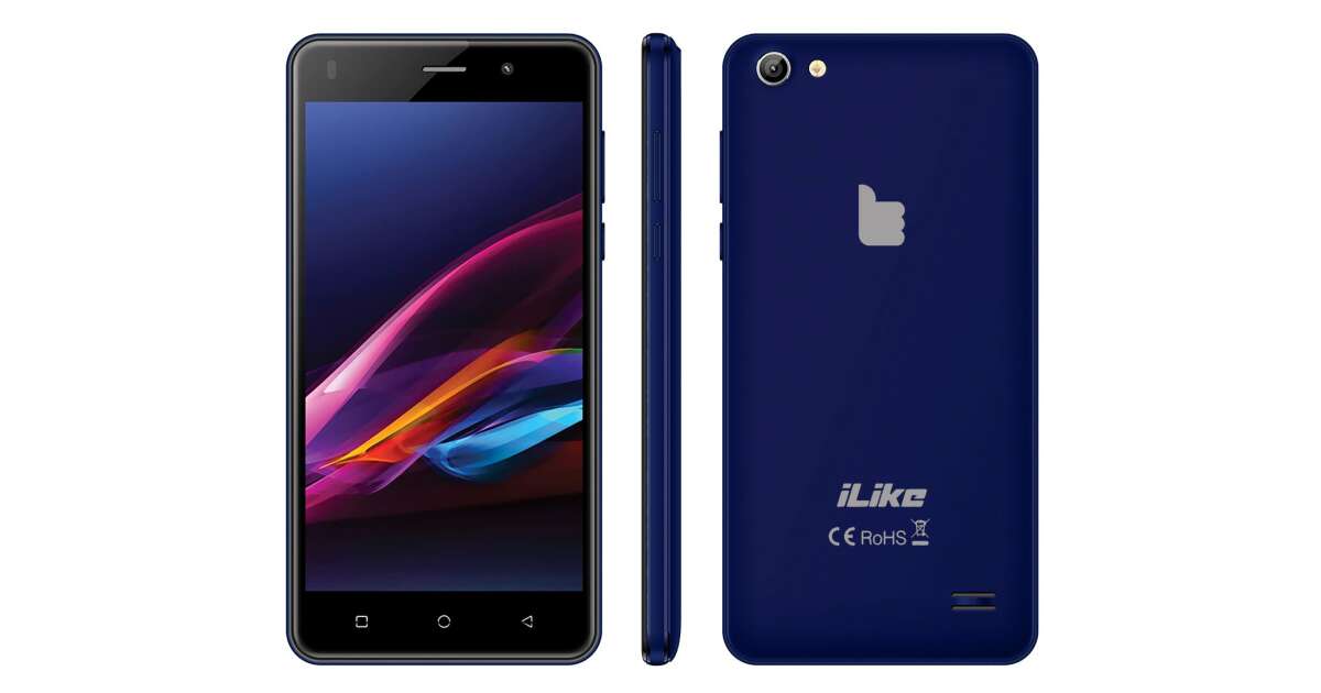 iLike X5 4G 1/8 GB DualSIM Kártyafüggetlen Okostelefon, Kék | Pepita.hu