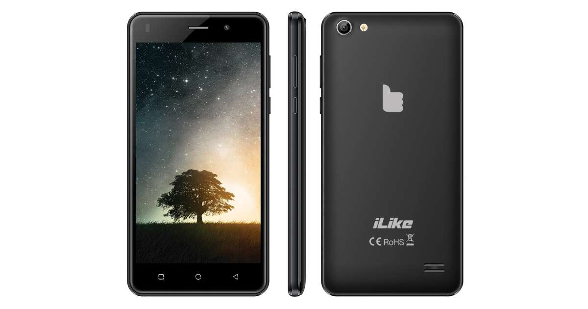 iLike X5 4G 1/8 GB DualSIM Kártyafüggetlen Okostelefon Fekete | Pepita.hu