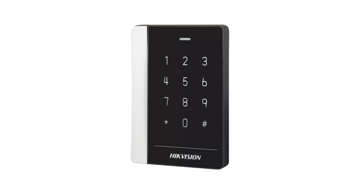 Hikvision DS-K1102AMK RFID card reader and code lock | Pepita.com