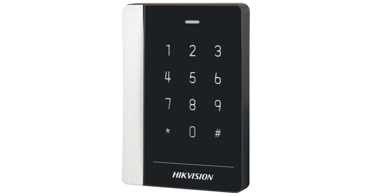 Hikvision DS-K1102AMK RFID card reader and code lock | Pepita.com