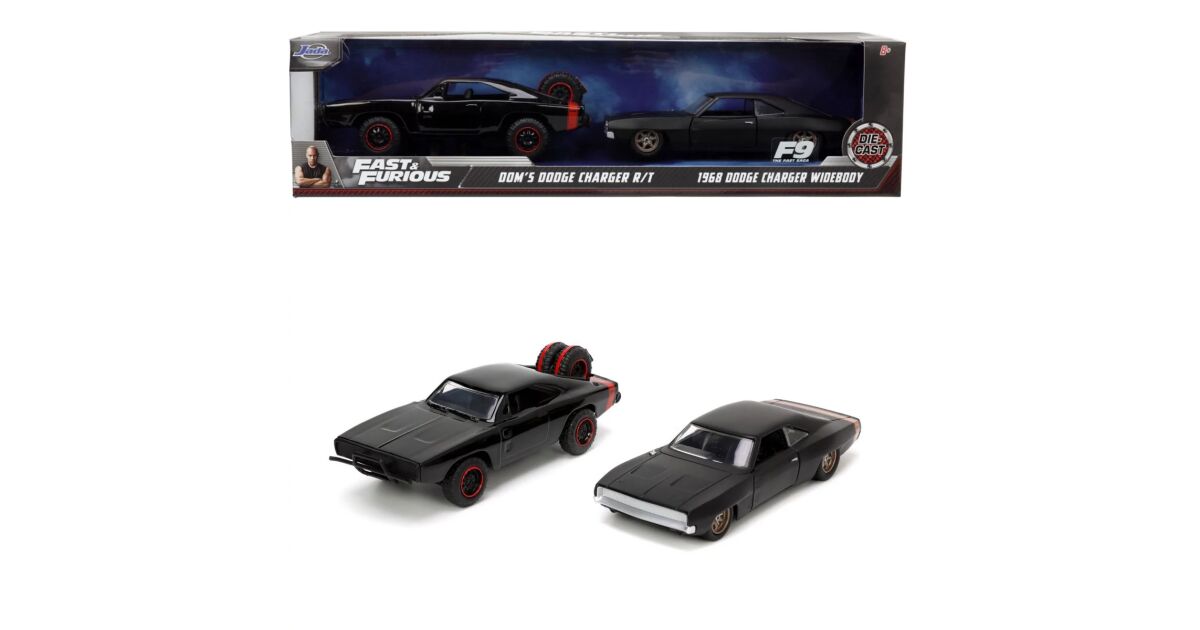 Jada Fast And Furious Metal Car Set Dodge Charger RT i Dodge Charger ...