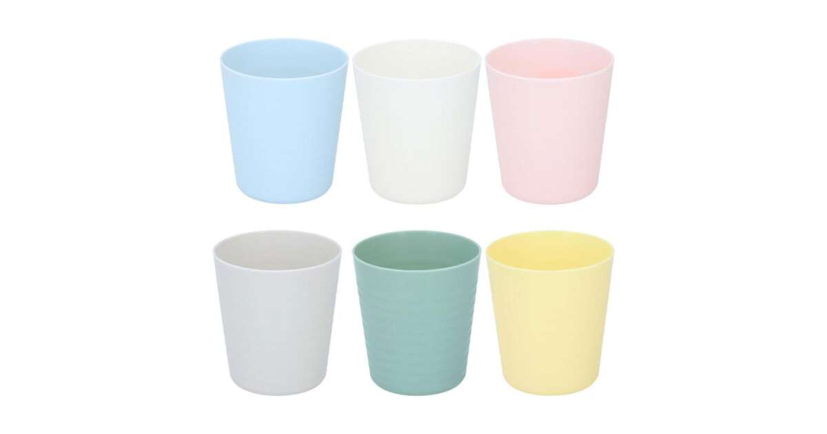 Pahar de băut colorat din plastic | Pepita.com
