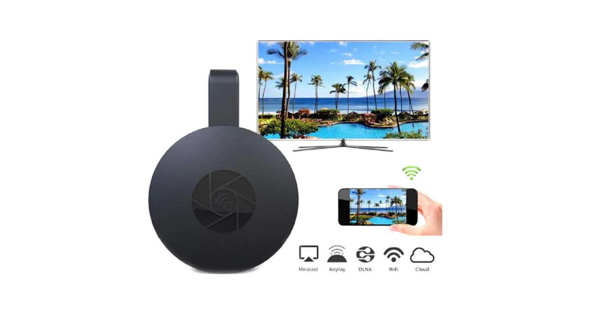 Iron cast vezetéknélküli HDMI adapter mirrorscreen | Pepita.hu