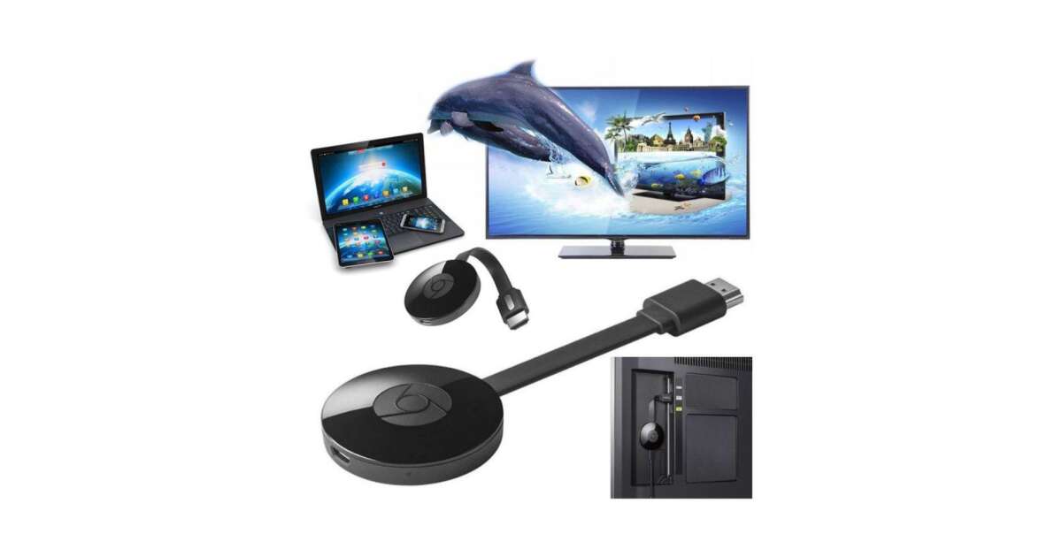 Iron cast vezetéknélküli HDMI adapter mirrorscreen | Pepita.hu