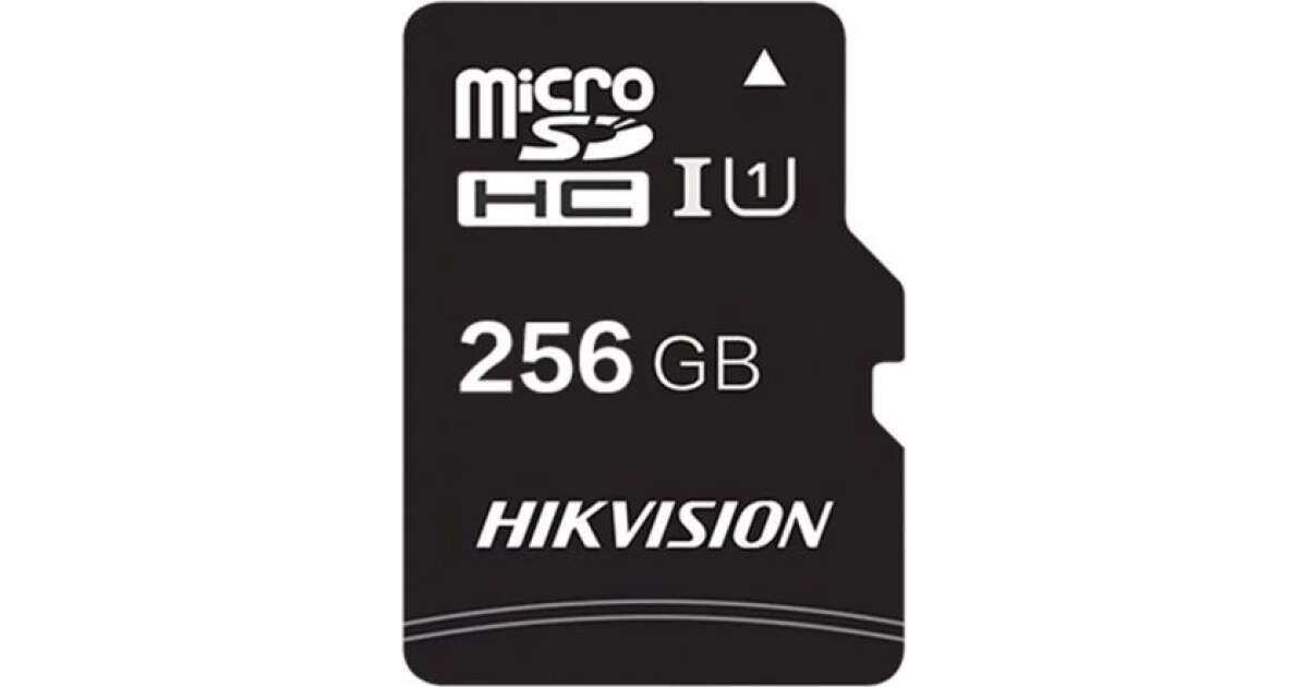 Hikvision HS-TF-C1(STD)/256G/Adapter 256 GB MicroSDXC NAND Class 10 memóriakártya | Pepita.hu