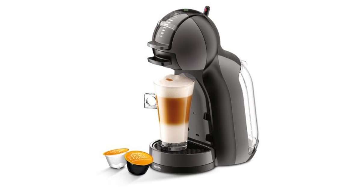 Кафемашина Krups KP123810 NDG MINI ME BLK/ANTHRACITE EU | Pepita.com