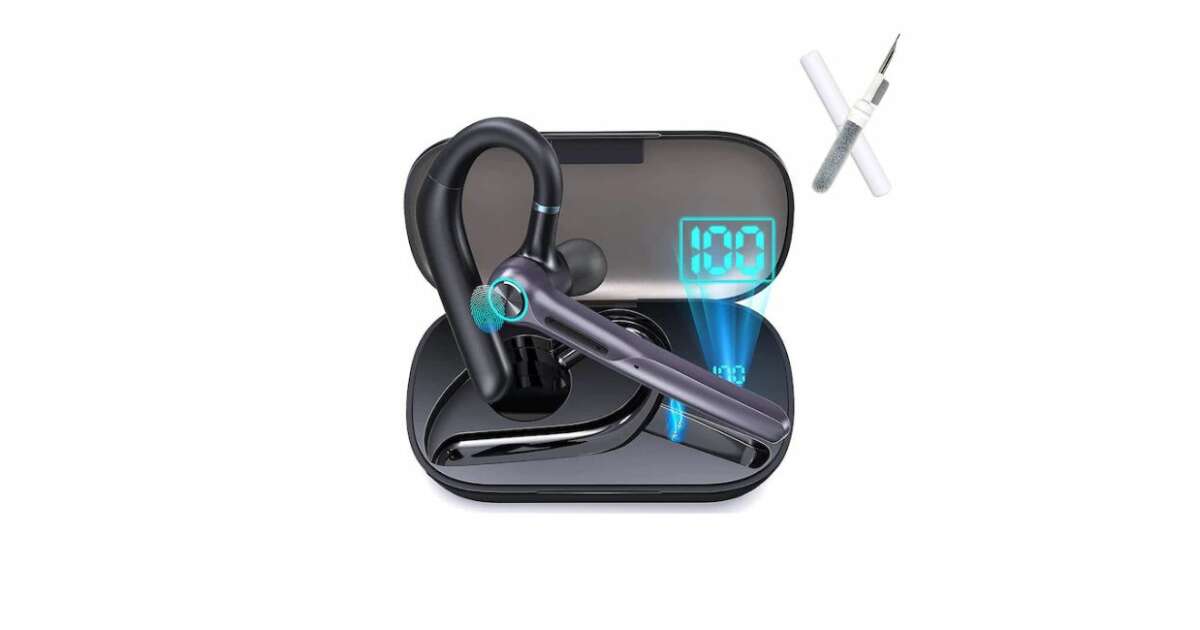 SoundMate G3 Bluetooth 5.2 Headset, Dupla mikrofonos Zajszűrés, Touch ...