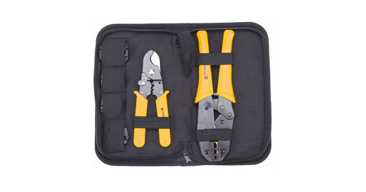 Set 2 clesti pentru sertizare cabluri electrice 7 in 1 PM-ZDK-7T ...