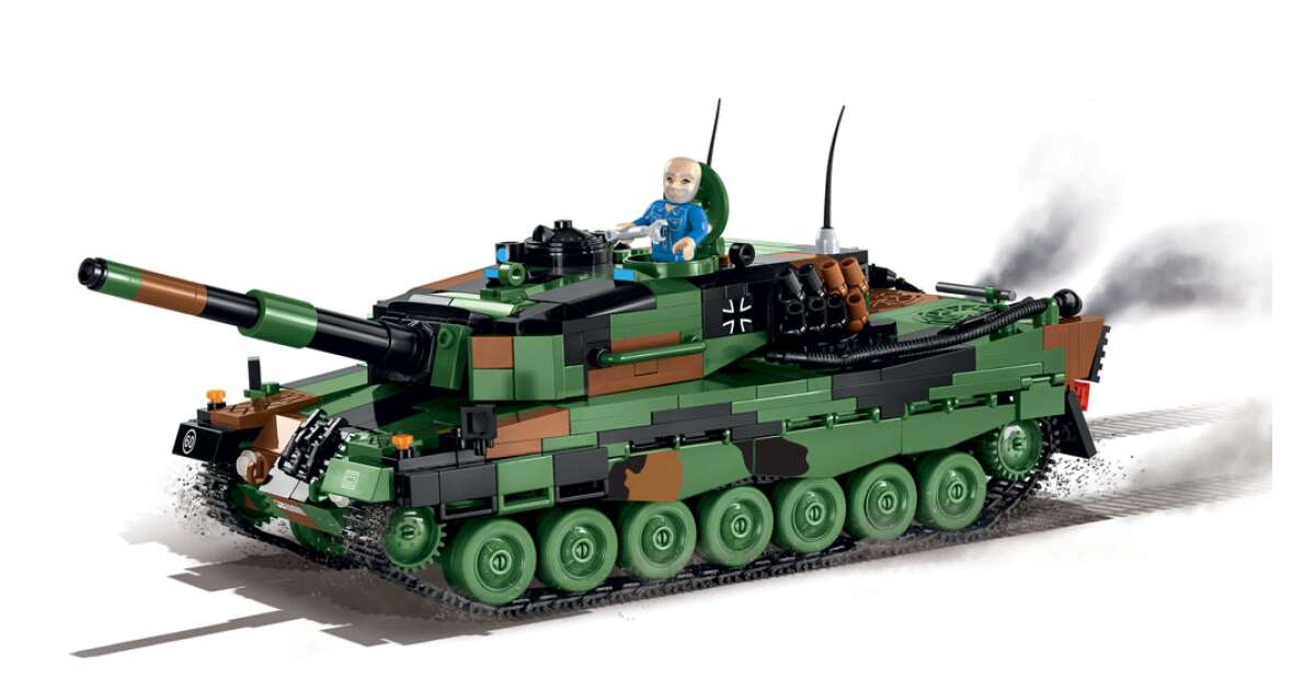Cobi Tank Leopard 2 A4 építőkészlet, Tankgyűjtemény, 2618, 864 részes ...