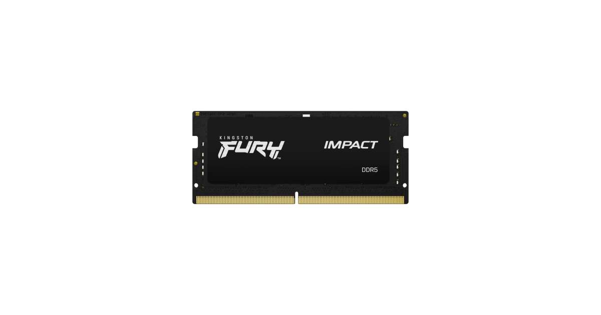 Kingston Technology FURY Impact memóriamodul 64 GB 2 x 32 GB DDR5 5600 MHz | Pepita.hu