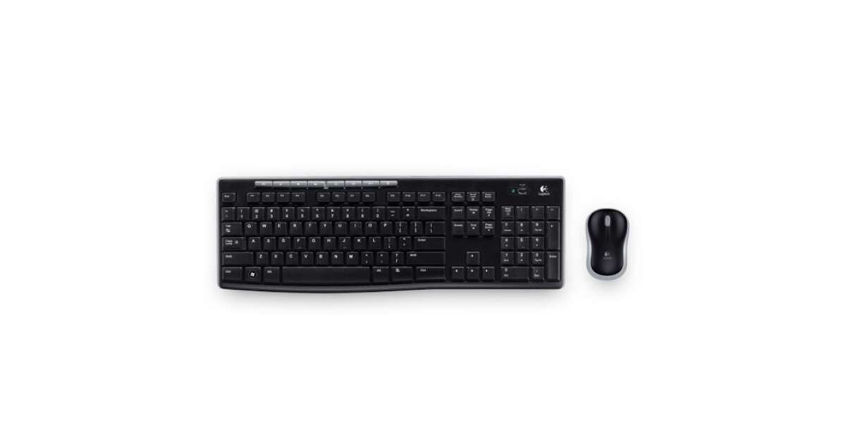 BILL Logitech MK270 - HU - Fekete | Pepita.hu