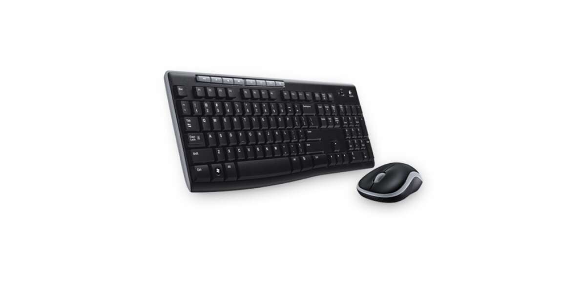 BILL Logitech MK270 - HU - Fekete | Pepita.hu