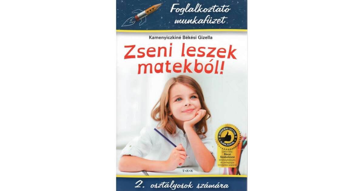 Zseni leszek matekból! - 2. osztályosok számára | Pepita.hu