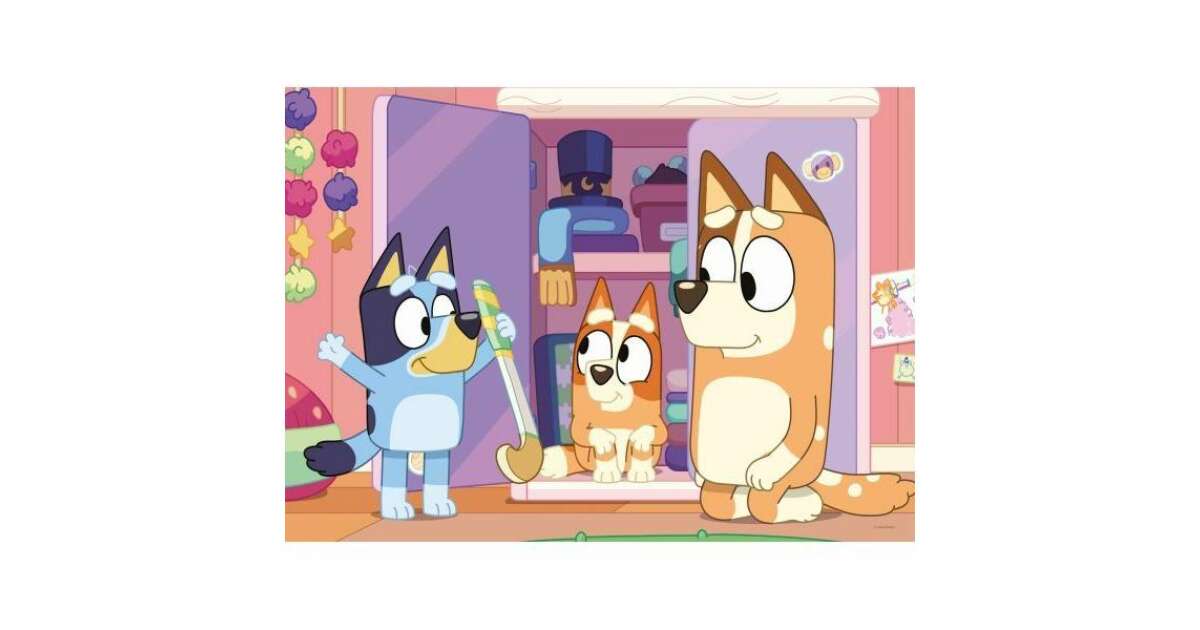 Bluey - 2az 1-ben 60 db-os puzzle | Pepita.hu