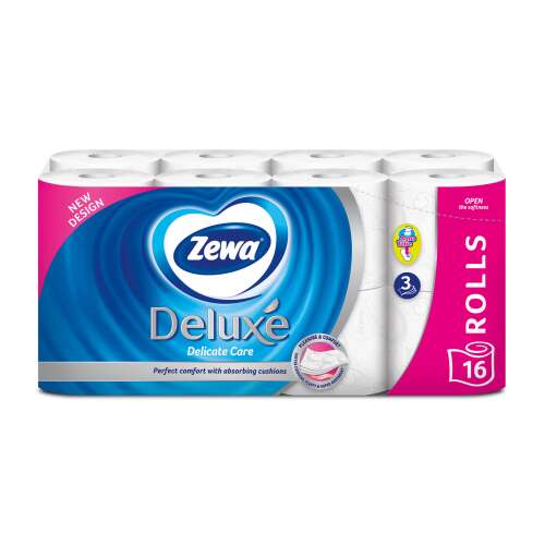 ZEWA WC PAPÍR 16TEKERCSES 3RÉTEGŰ WHITE | Pepita.hu