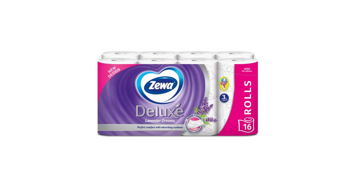 ZEWA WC PAPÍR 16TEKERCSES 3RÉTEGŰ LEVENDULA | Pepita.hu